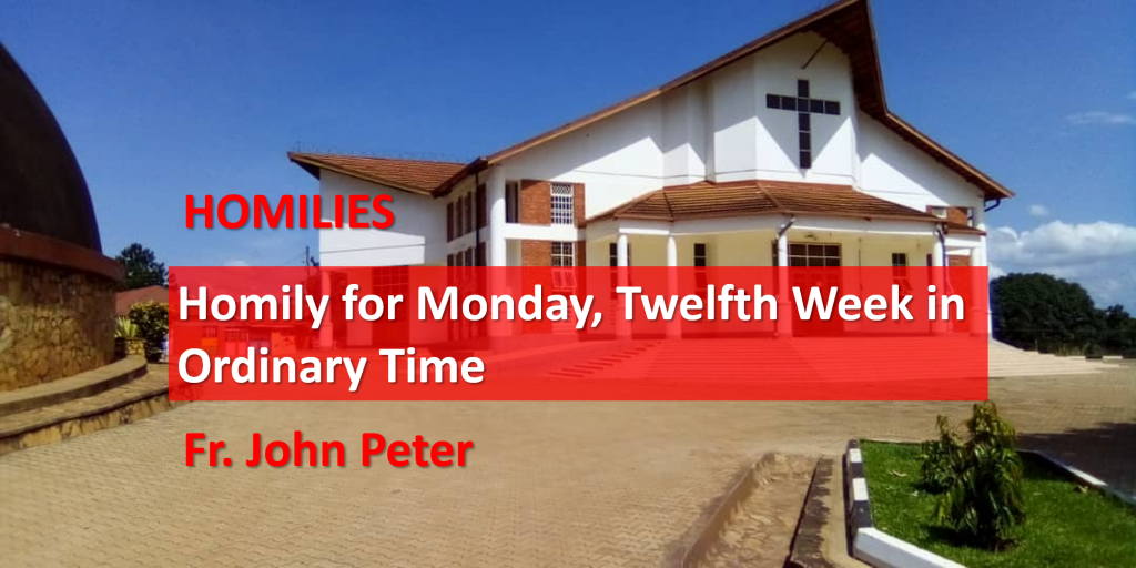 Homily for Monday, Twelfth Week in Ordinary Time | Mustapha B Mugisa ...
